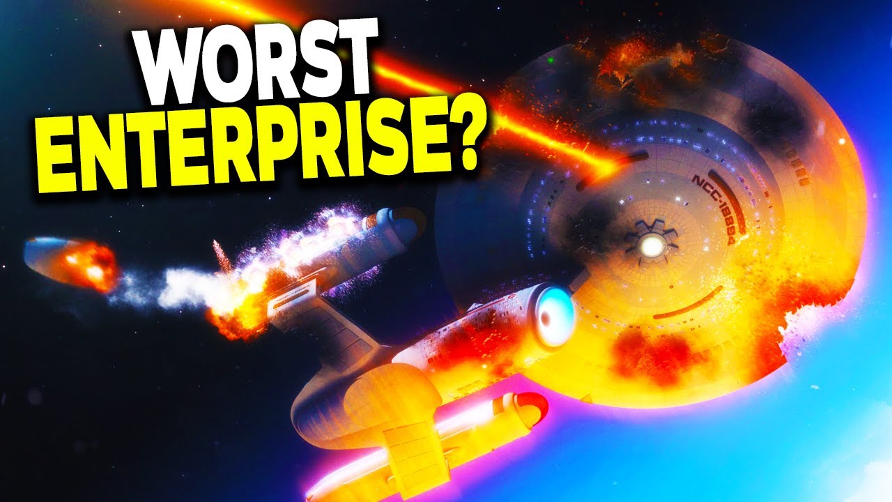 The DESTRUCTION Of Enterprise-C - Star Trek Explained - I Hate Star Trek