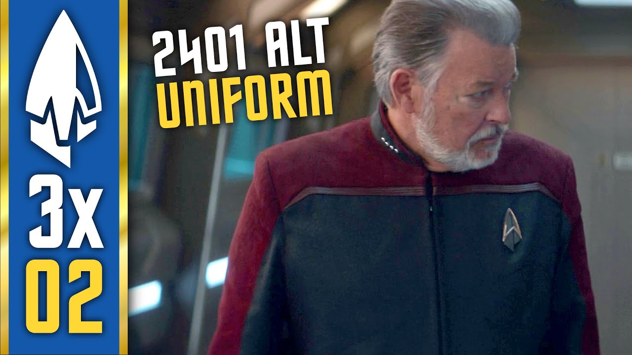 2401 Alternate Captains Uniform - First Look (Picard S3) - I Hate Star Trek