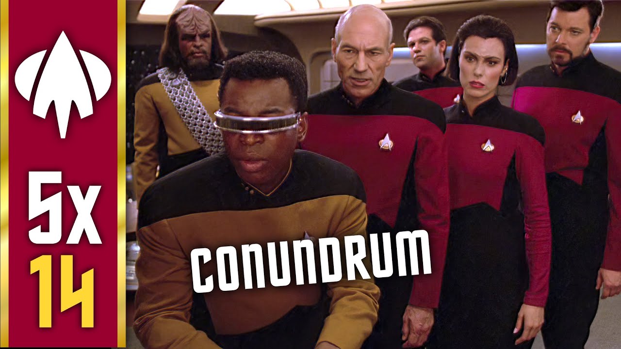 ST: TNG - S5E14 "Conundrum" - LIVE Breakdown and Review - I Hate Star Trek